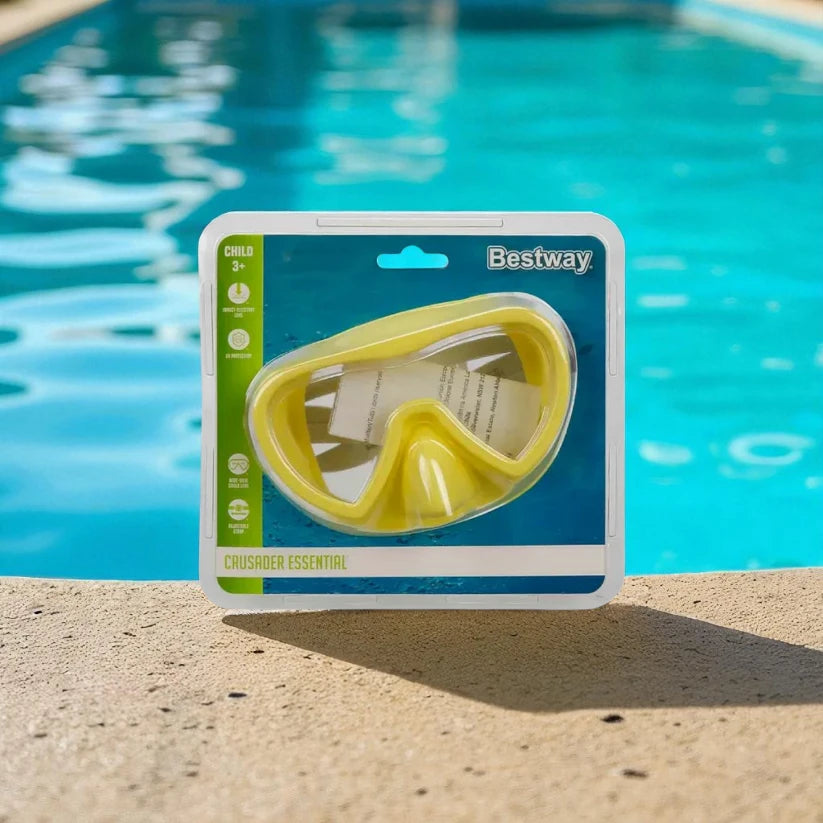 Bestway Child Swimming Mask Crusader Essential - Yellow – Baytak 3ena