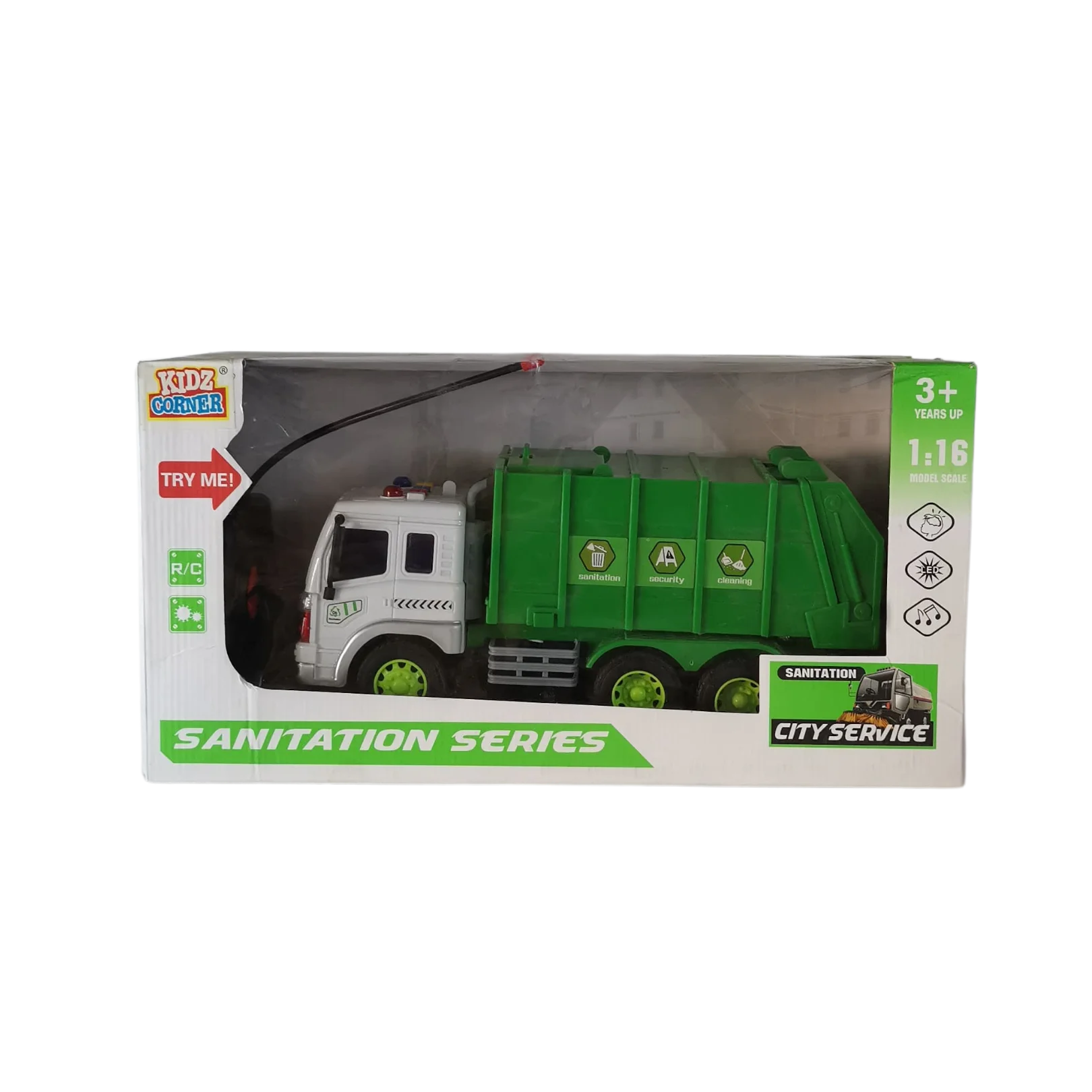 Remote Control Sanitation Truck Toy – Baytak 3ena