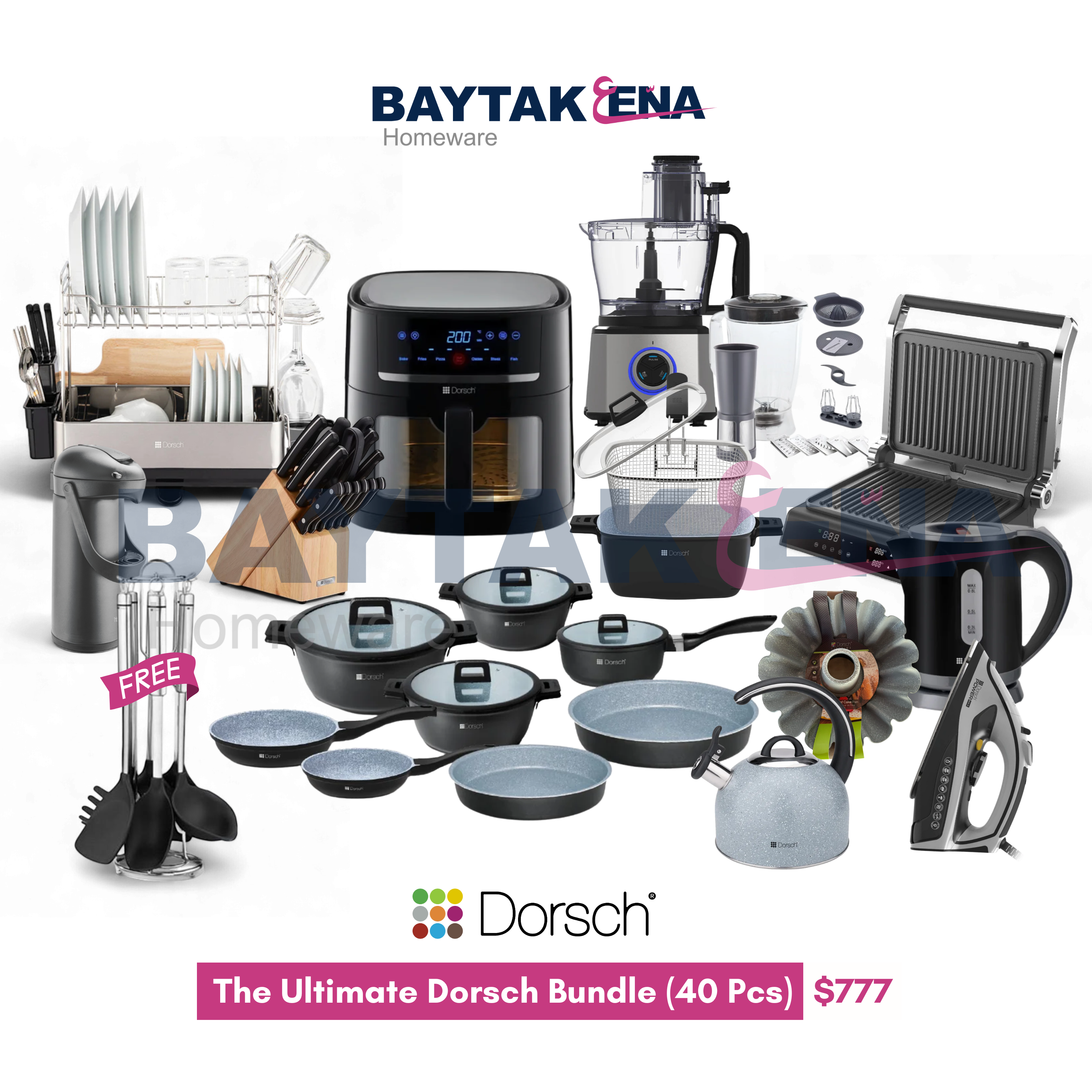 The Ultimate Dorsch Bundle (40 Pcs) – Baytak 3ena